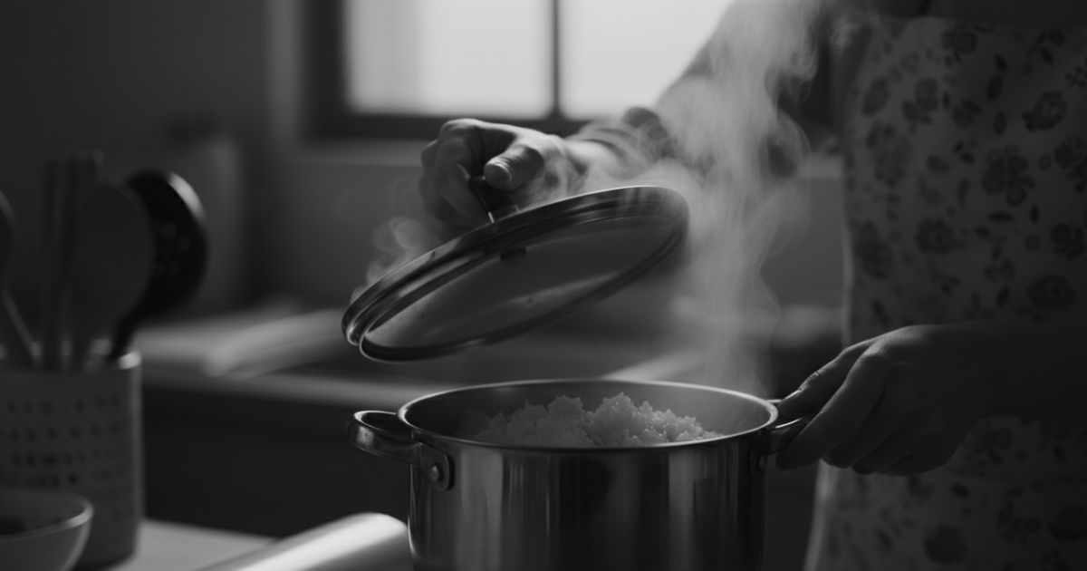 Cuento "Arroz para la cena" de María José Rivera Carballo